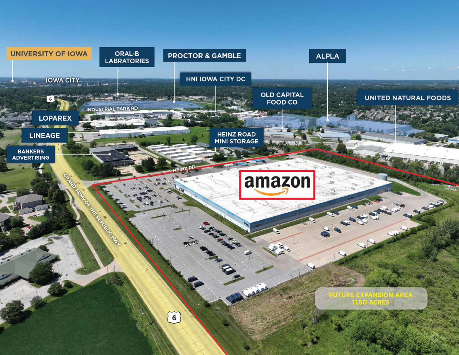 Amazon Distribution Building Available – GLD Commercial